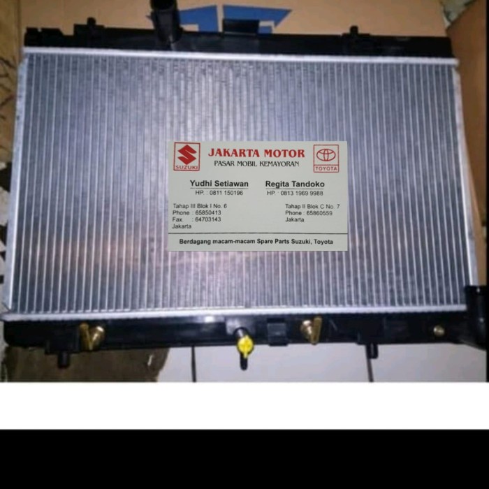 Jual Radiator Toyota Sienta Vios Yaris All New 2016 Manual [Kode ...