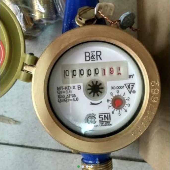 Jual 1 Flow Meter - 1 Inch Water Meter - Meteran Air - Flowmeter ( Br ...