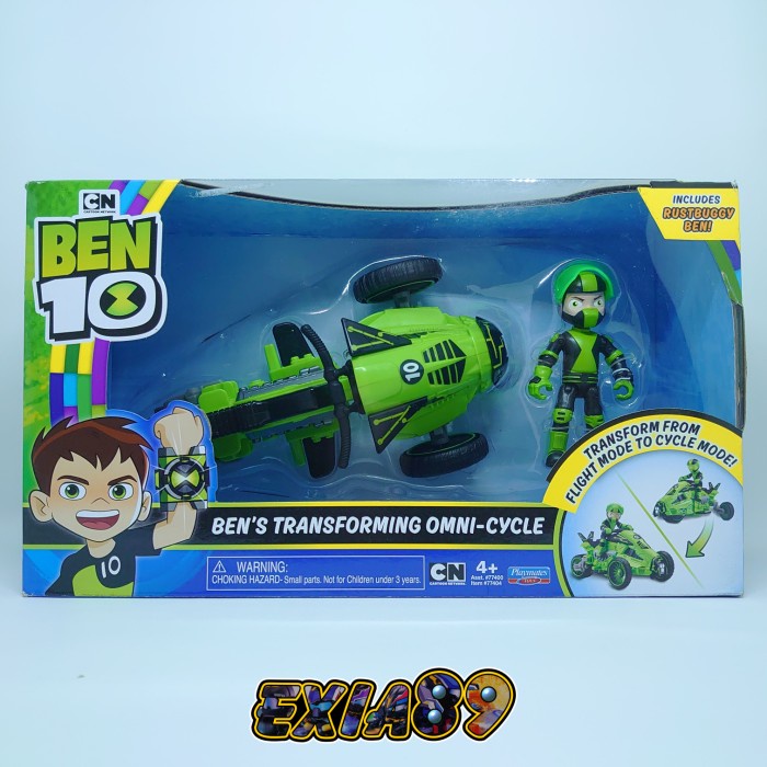 Jual [Original] Ben 10 Ben'S Transforming Omni Cycle Original Terbaru ...