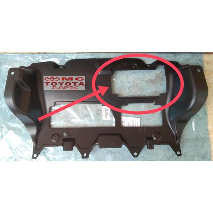 Jual Cod - Tutup Cover Deck Dek Bawah Mesin Engine Kanan Avanza Xenia 51473-Bz020 Kode 013 ...
