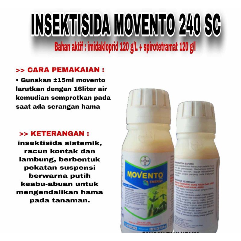 Jual Insektisida Movento 100ml 240 SC | Shopee Indonesia