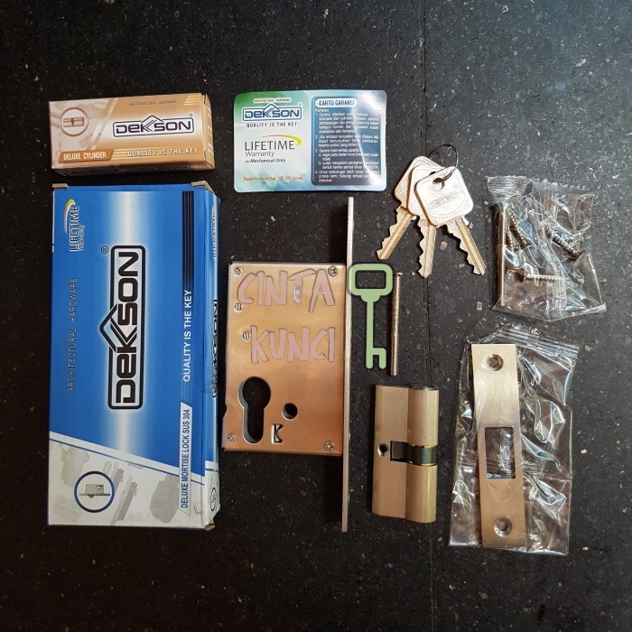 Jual Ready Mortise Lock Sliding Dekkson Mts Sld Dl 85100 Sss Dekson ...