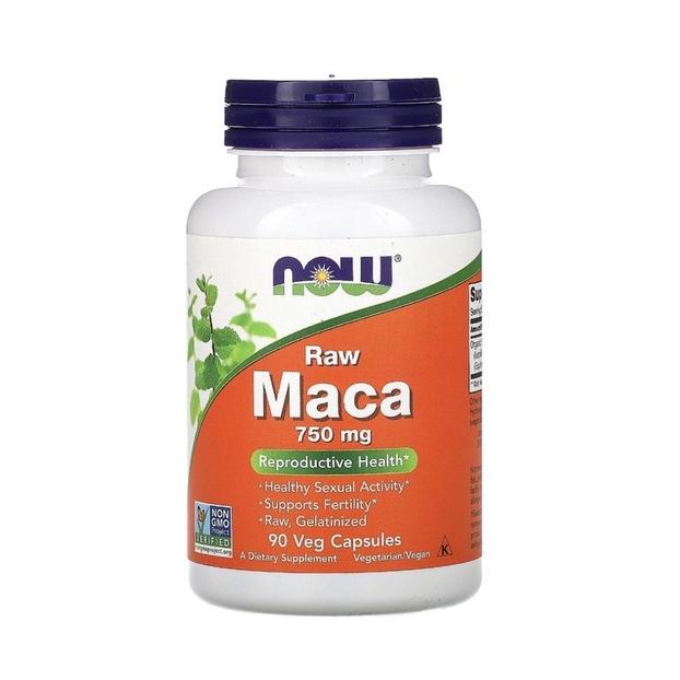Jual NOW FOODS MACA RAW 750 MG 90 VEG CAPSULES | Shopee Indonesia