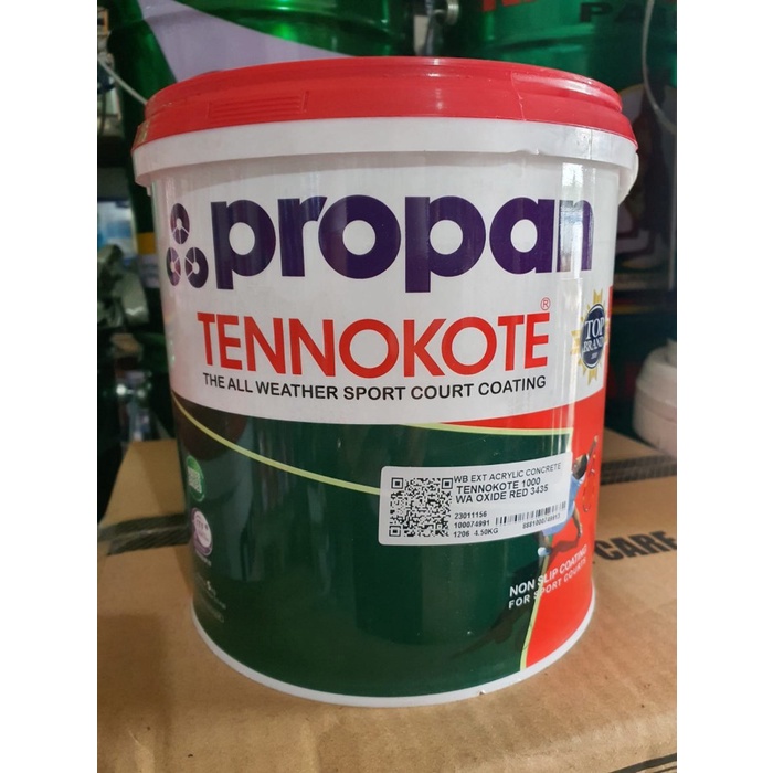 Jual Cat Lapangan Tennis Tennokote TNK-1000 WA / Tenokote 5kg, 22.5kg ...