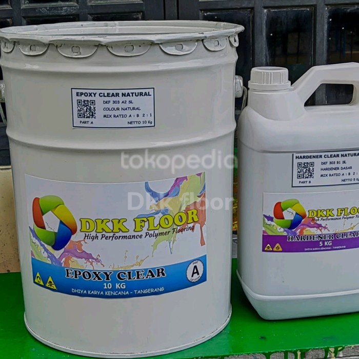 Jual Cat Lantai Epoxy Primer ( CLEAR ) 15Kg Cat Dasar - Lantai /Pabrik ...