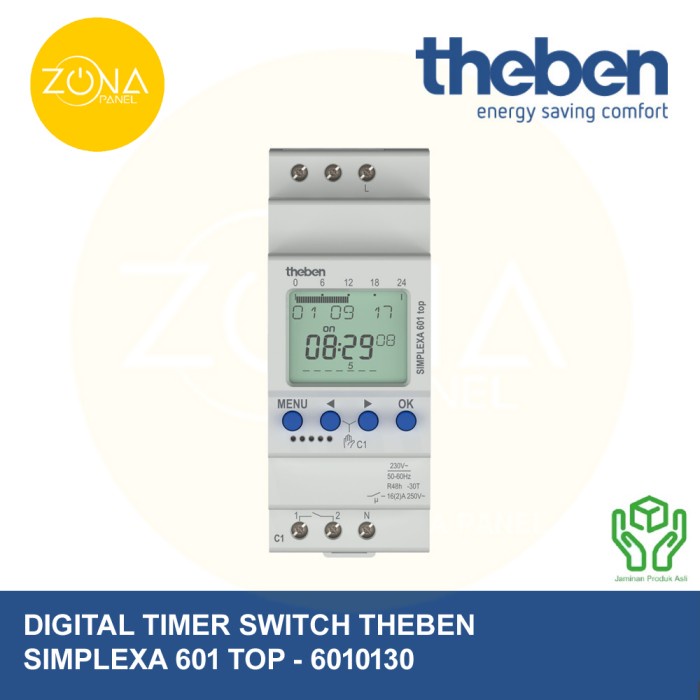 Jual Masih Ready! Timer Digital Switch Theben Simplexa 601 Top 6010130 ...