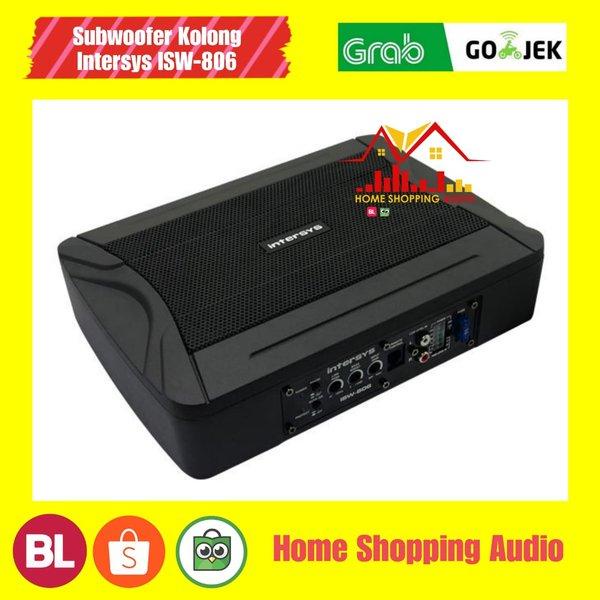 Jual Subwoofer Kolong Intersys ISW-806 6x8 inch Active Slim Subwoofer ...