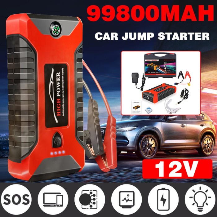 Jual Jumper Jamper Aki Accu Mobil Diesel Bensin 20000Mah Power Bank ...