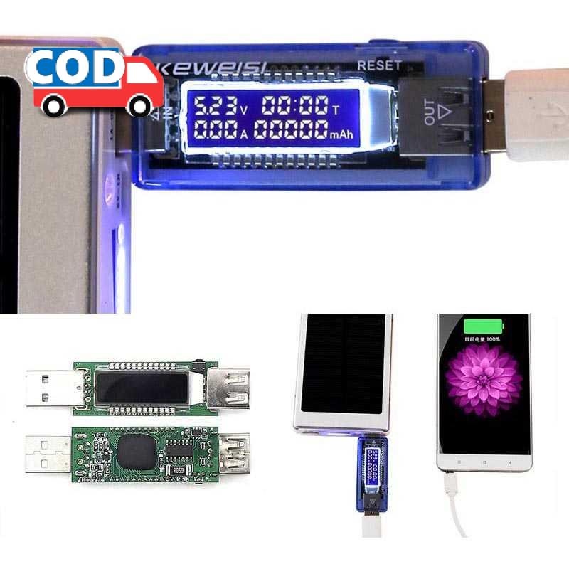 Jual Multitester Digital Multimeter USB Pengukur Tegangan Arus ...