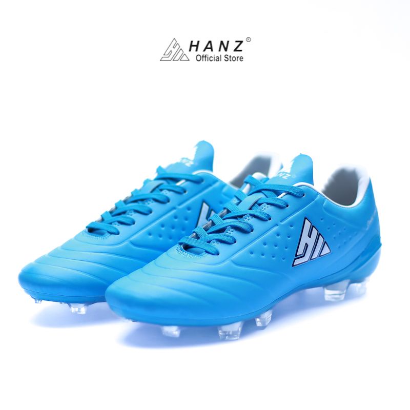 Jual HANZ - Sepatu Sepak Bola Hanz Stylish Fg Full Blue Free Kaoskaki ...