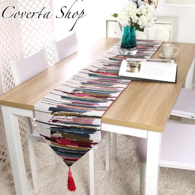 Jual Table Runner Tenun - Taplak Meja Panjang Imlek - Rose Pink ...