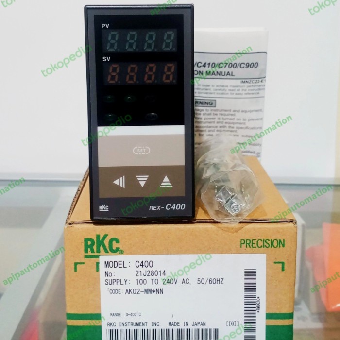 Jual RKC C400 TEMPERATUR CONTROL AK02-MM*NN MADE IN JAPAN | Shopee ...