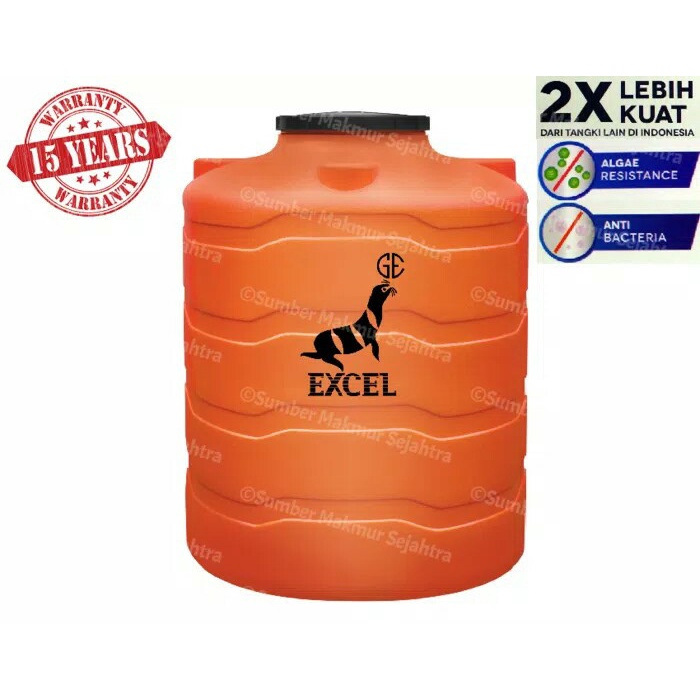 Jual Ready Tenki Air/Tandon/Toren Excel Blow 250 Liter Alb 300 Limited ...