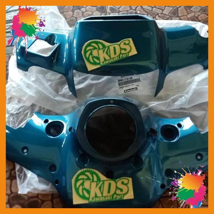 Jual batok atas bawah hijau tosca motor kawasaki kaze r vr [kds ...