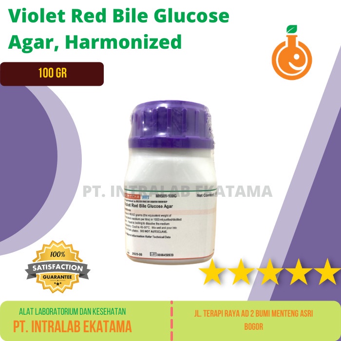 Jual Violet Red Bile Glucose Agar, Harmonized 100gr | Shopee Indonesia