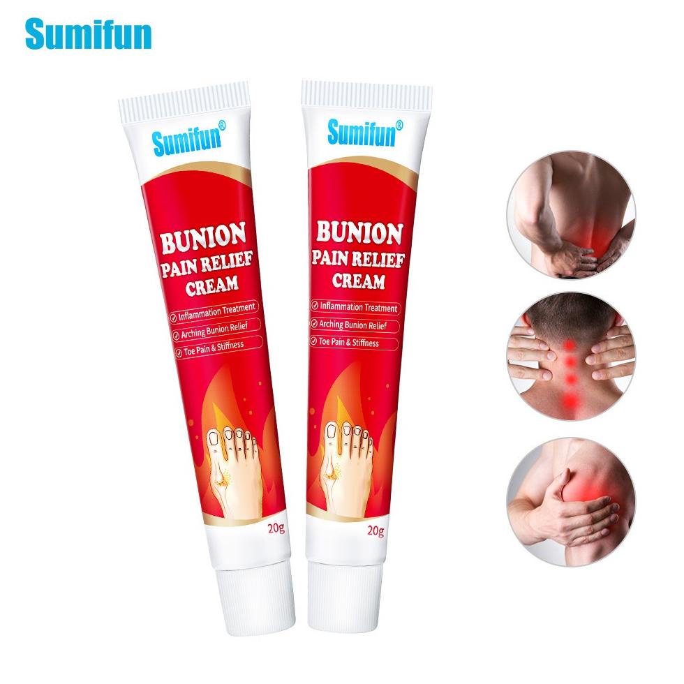 Jual New Sumifun Arthritis Bunion Pain Relief Cream Joint Pain Rheumatism Plaster Pain Relievers ...