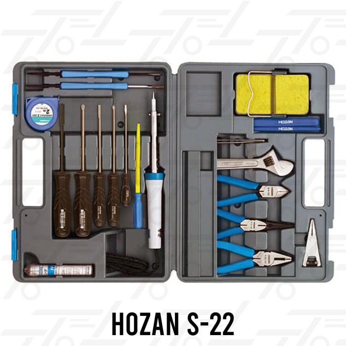 Jual [Original] Hozan S-22 Toolset / Toolkit Hozan S22 / Tool Set 20 ...