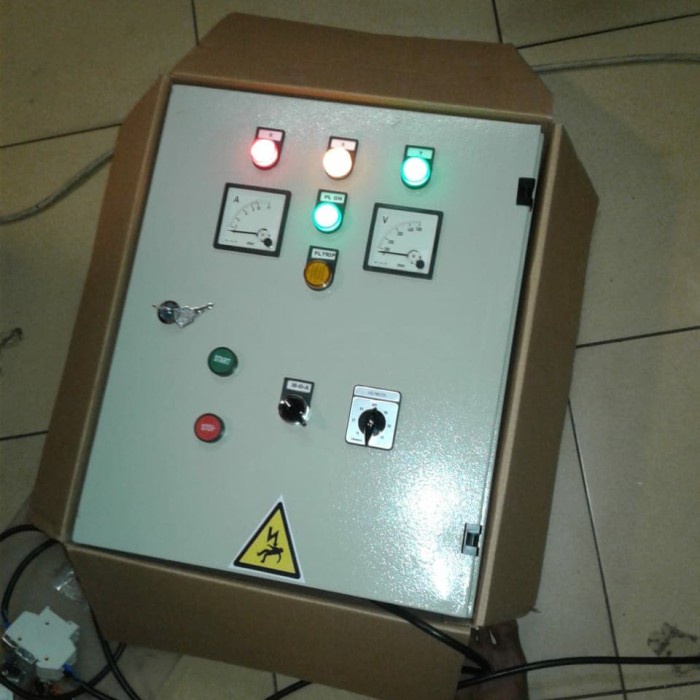 Jual [Original] Panel Listrik Pompa Air Ebara / Panel Mesin Pompa Air ...