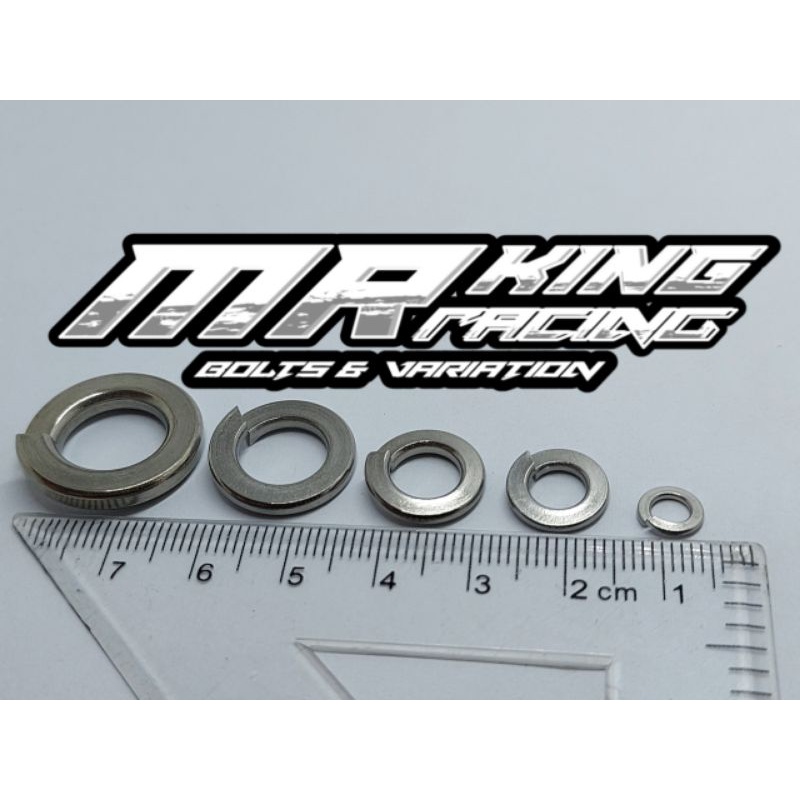 Jual | Ring Ver Bahan Stainless Steel | M4 , M6 , M8 , M10 , M12 ...