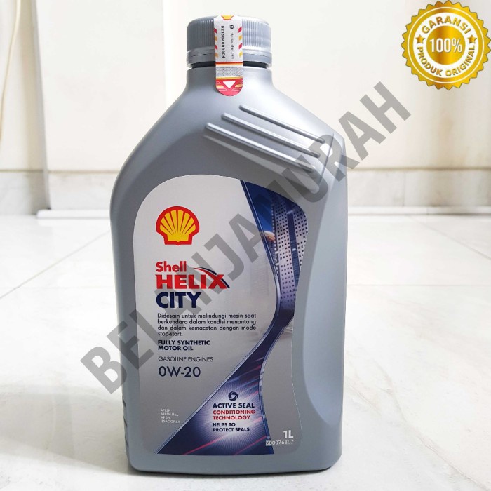 Jual Oli Shell Helix City SAE 0w-20 API SP 1 Liter 100% ASLI best ...