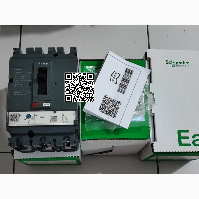 Jual Mccb Schneider Cvs100F 100A 3P 36Ka Lv510337 New Original 100 Ampere | Shopee Indonesia