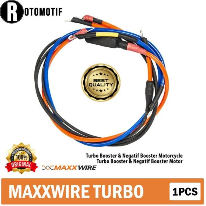 Jual Kabel Maxxwire Turbo Booster dan Negatif Booster Untuk Motor ...