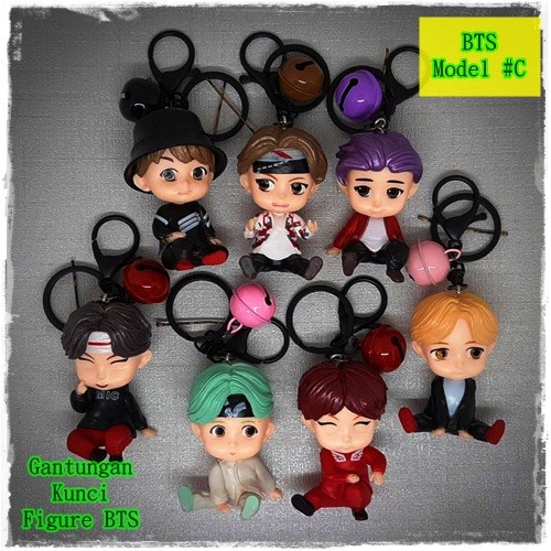 Jual Gantungan Kunci Figure BTS - Keychains BTS Tiny Tan MIC DROP | Shopee Indonesia