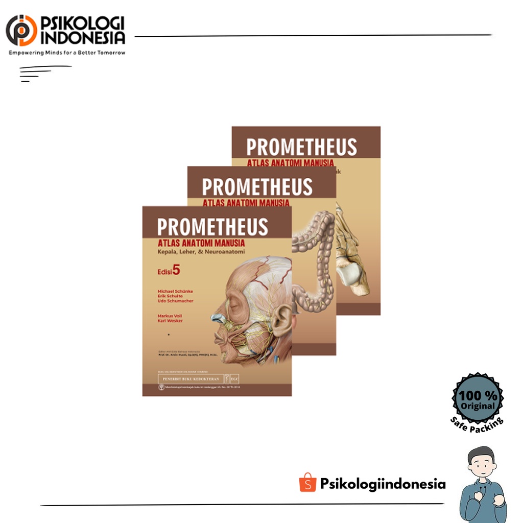 Jual Prometheus Atlas Anatomi Manusia, Ed. 5 (SET) | Shopee Indonesia