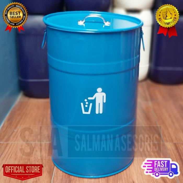 Jual DRUM TONG BESI 60 LITER. TEMPAT BAKAR SAMPAH BESI | Shopee Indonesia