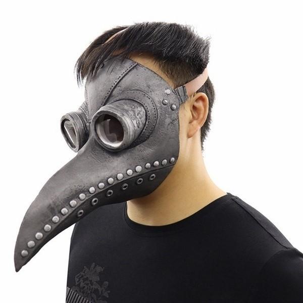 Jual Topeng Burung Latex Plague Bird Doctor Halloween Mask | Shopee ...