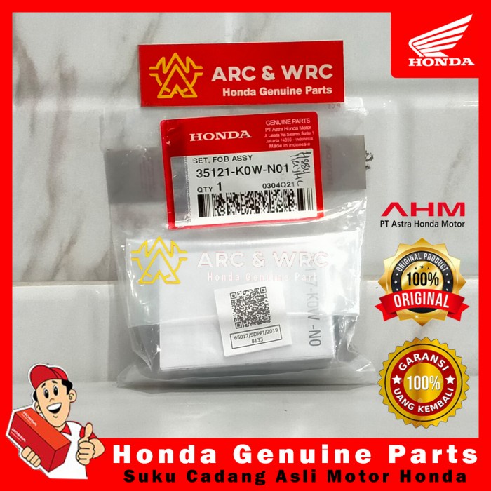 Jual Kunci Remote Remot Set Fob Assy Keyless Smart Key Adv 150 ...