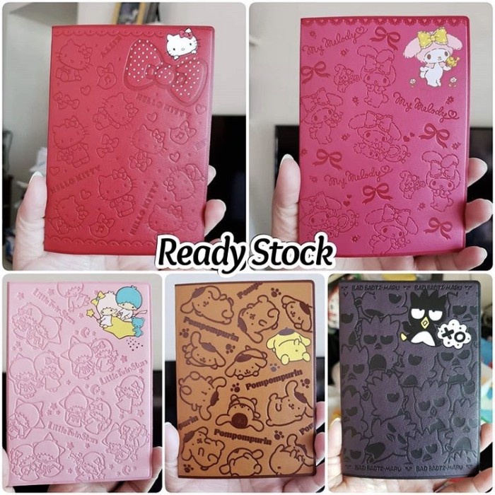 Jual Passport Cover Hello Kitty My Melody Little Twin Stars Sanrio ...