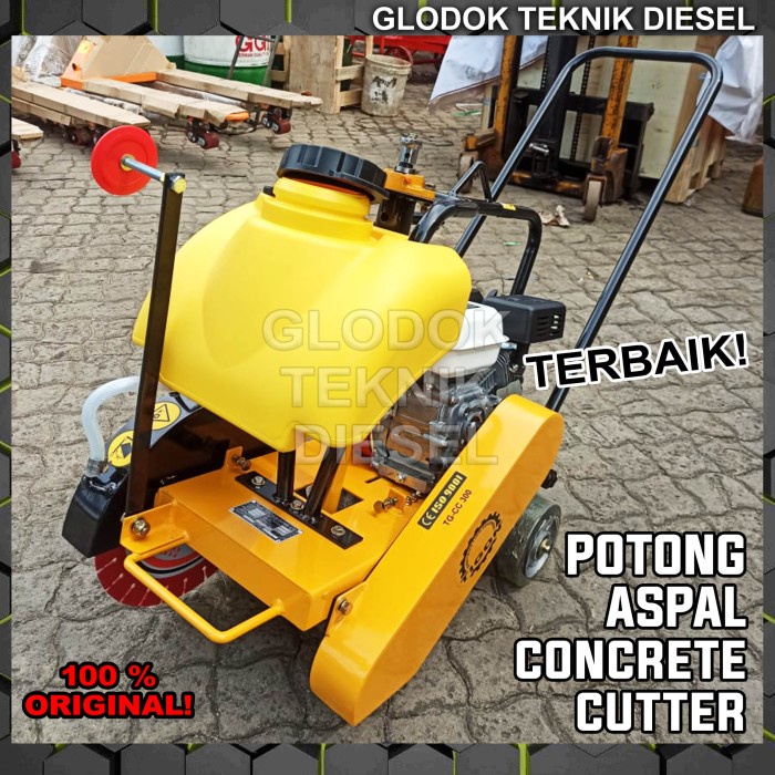 Jual Mesin Potong Aspal Beton Concrete Cutter Engine Bensin Terbaik ...