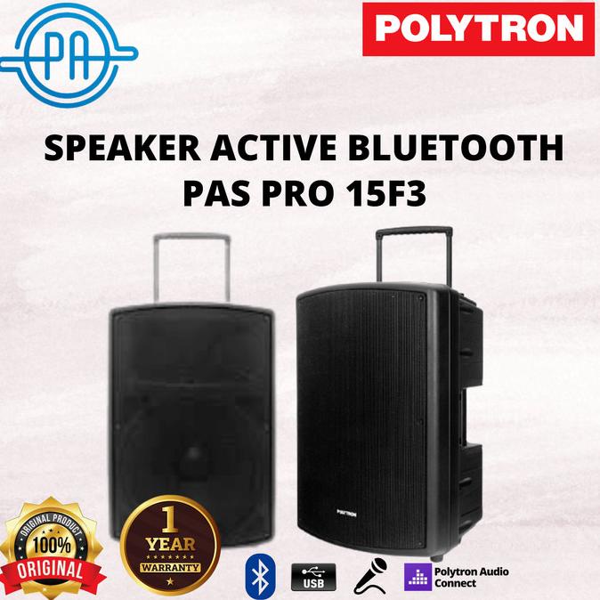 Jual SPEAKER PORTABLE POLYTRON PAS PRO 15F3 / PASPRO15F3 BLUETOOTH ...
