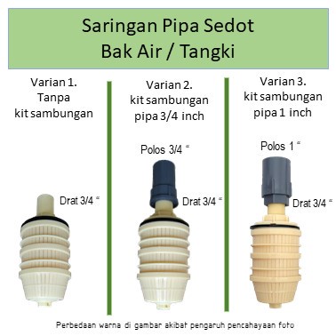 Jual Saringan Pipa Sedot Bak Air 200 Kron - Air Pam / Air Sumur - Bak ...