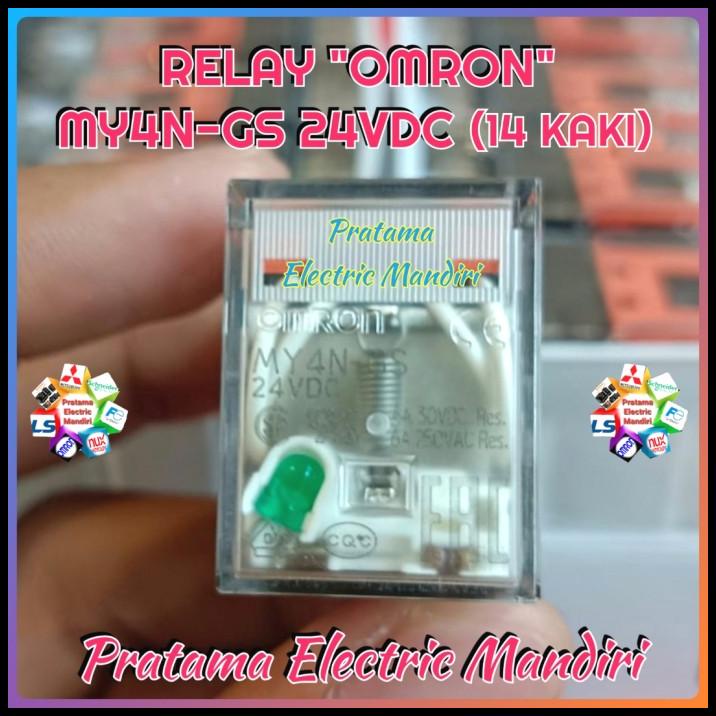 Jual DISKON OMRON RELAY MY4N-GS MY4N 24VDC 24V DC24 ORIGINAL !!!!!! | Shopee Indonesia