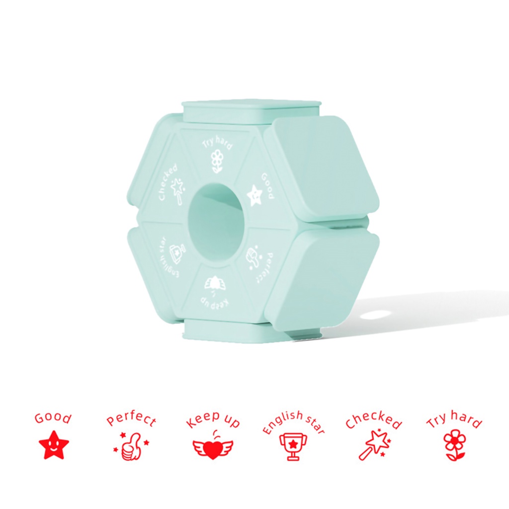 Jual Teacher Stamps Inking Comment Stamp English Version Praise Reward ...