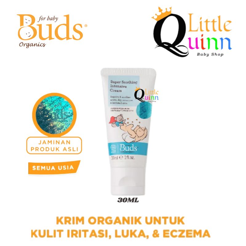 Jual Buds Soothing Organics Intensive Cream isi 30ml | Shopee Indonesia