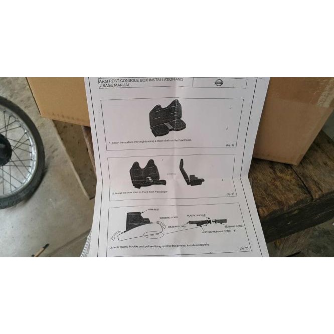 Jual Arm Rest With Console Box Datsun Go+ Panca 100% Original Ke877 ...