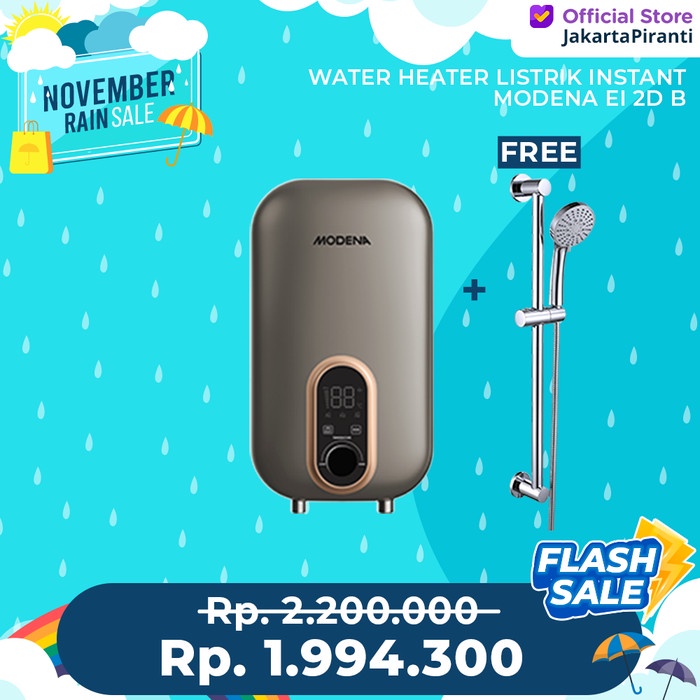 Jual ELECTRIC INSTANT WATER HEATER MODENA EI 2D B - WATER HEATER ...