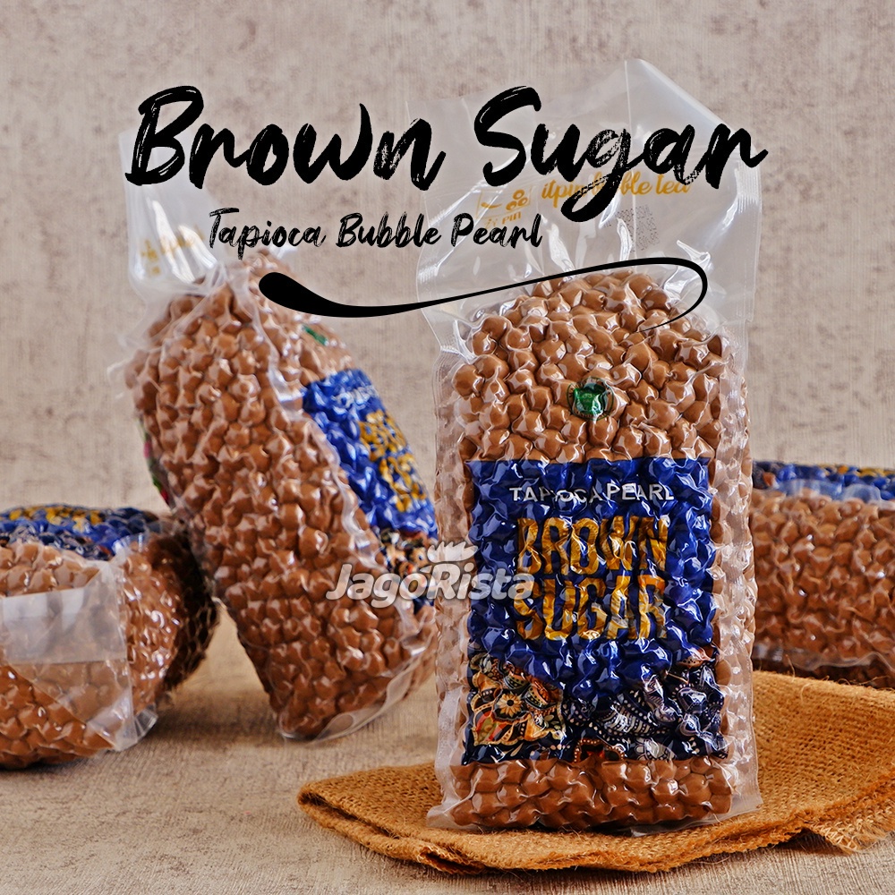 Jual Bubble Tapioca Pearl Brown Sugar 1KG | Shopee Indonesia