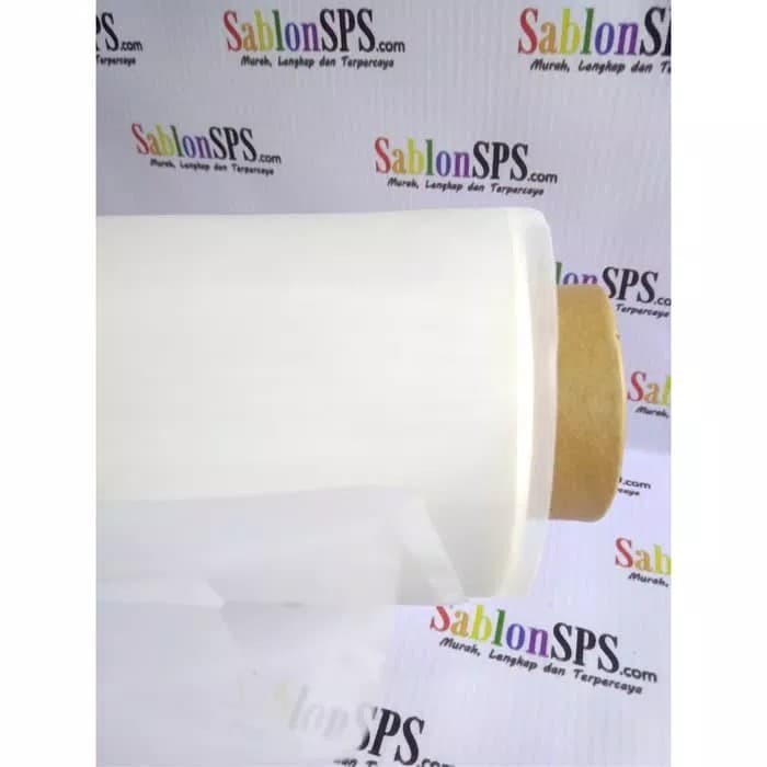 Jual KAIN SCREEN MESH SABLON T61 PUTIH L:165cm | Shopee Indonesia