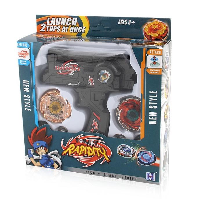 Jual Gratis Ongkir Gasing Beyblade Metal Fight 2 in 1 Paket Gasing ...