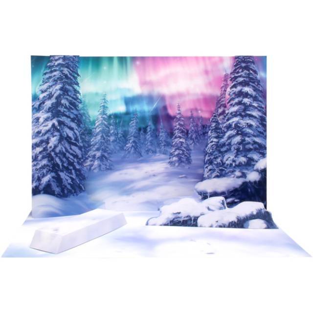 Jual Papercraft Diorama Aurora Antartika Miniatur Foto | Shopee Indonesia