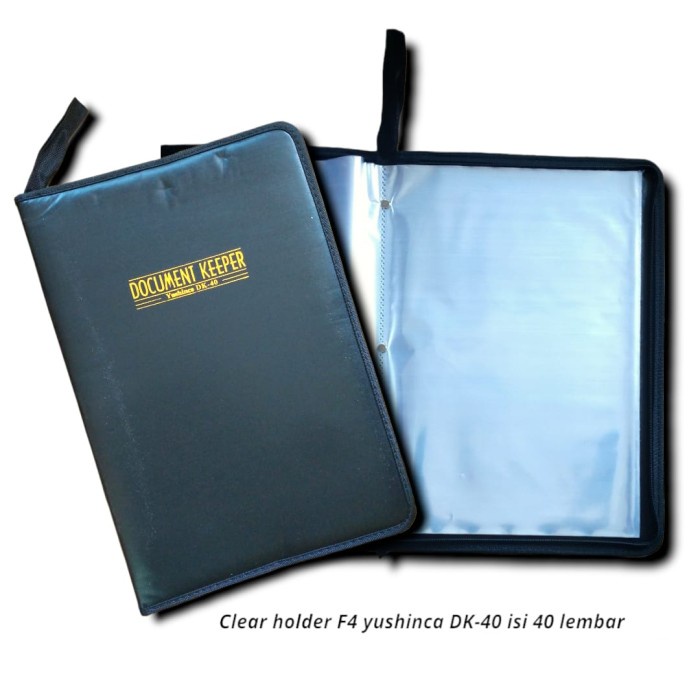 Jual Promo Map Dokumen File Holder Isi 40 Kulit Pvc Sleting Document ...