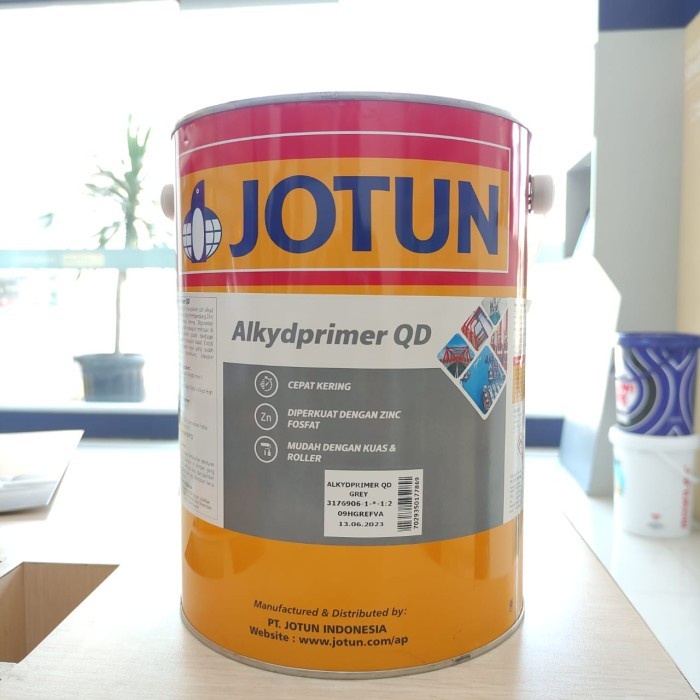 Jual Promo Jotun Alkyd Primer Qd 5 Ltr - Green | Shopee Indonesia