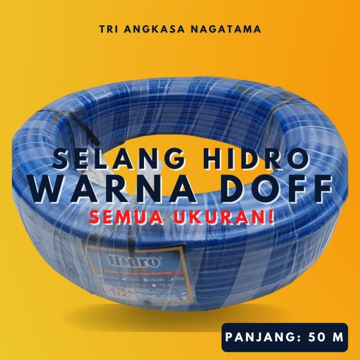 Jual Promo Selang Air 1/2 Inch 50 Meter / Selang Dop/Doff/ Selang Hidro ...