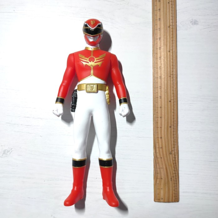 Jual rhs 17 cm super sentai tensou goseiger red bandai action figure ...