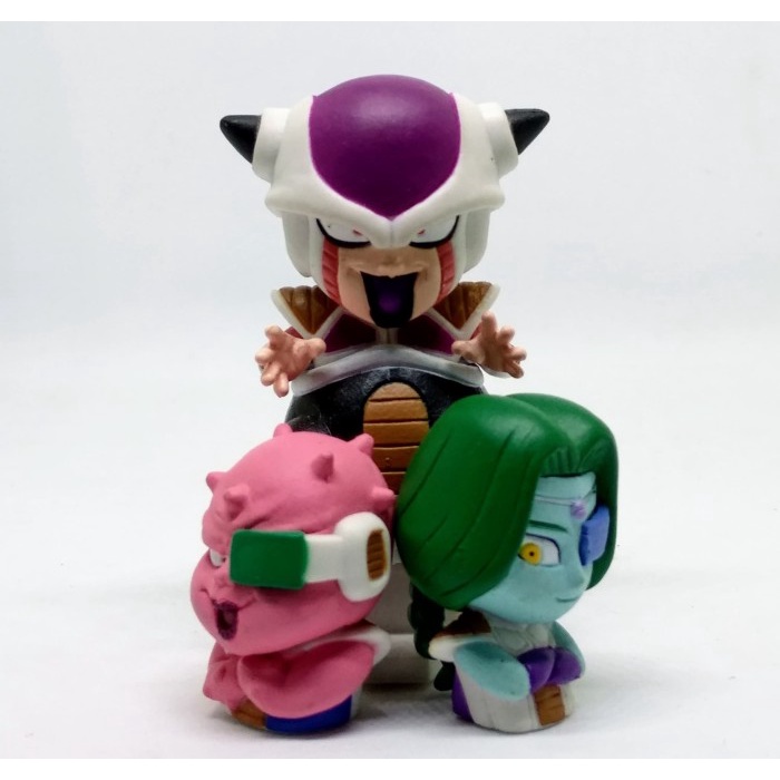 Jual dragon ball freeza zarbon dodoria chibi big head figure db z ...