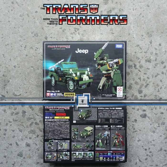 Jual Baru Transformers Masterpiece Mp 47 Hound Ko Mp47 G1 Terbatas ...